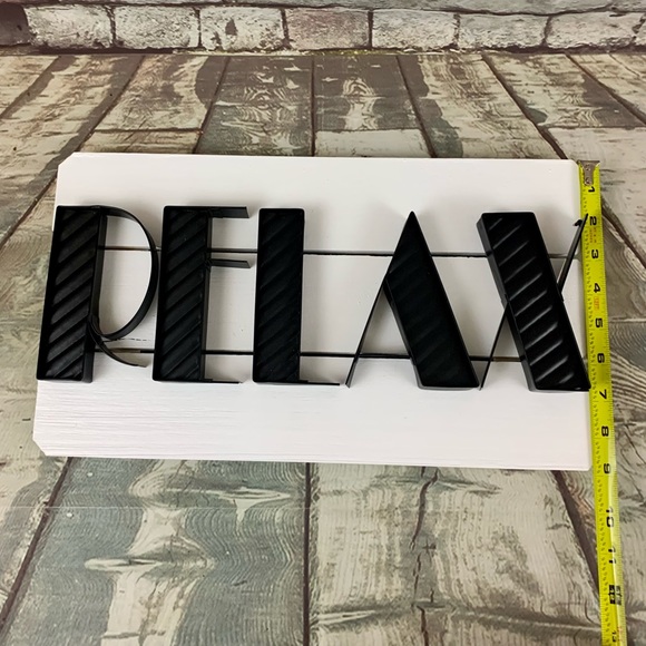 Better Homes And Gardens | Wall Decor | Rustic Wood And Metal White ...